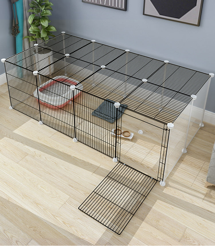DIY Cage or Playpen Extended Height Covered Top Fine 1.5cm Mesh – Metal ...